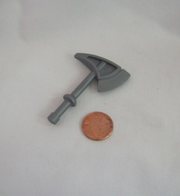 Lego Duplo Grey Axe Tool W/ Handle Farm Construction Digging Builder ...
