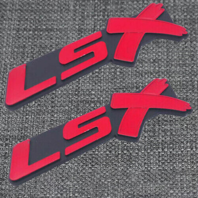 For LSX LS X Emblem Red 3D Badge Decal New -2Pc | eBay