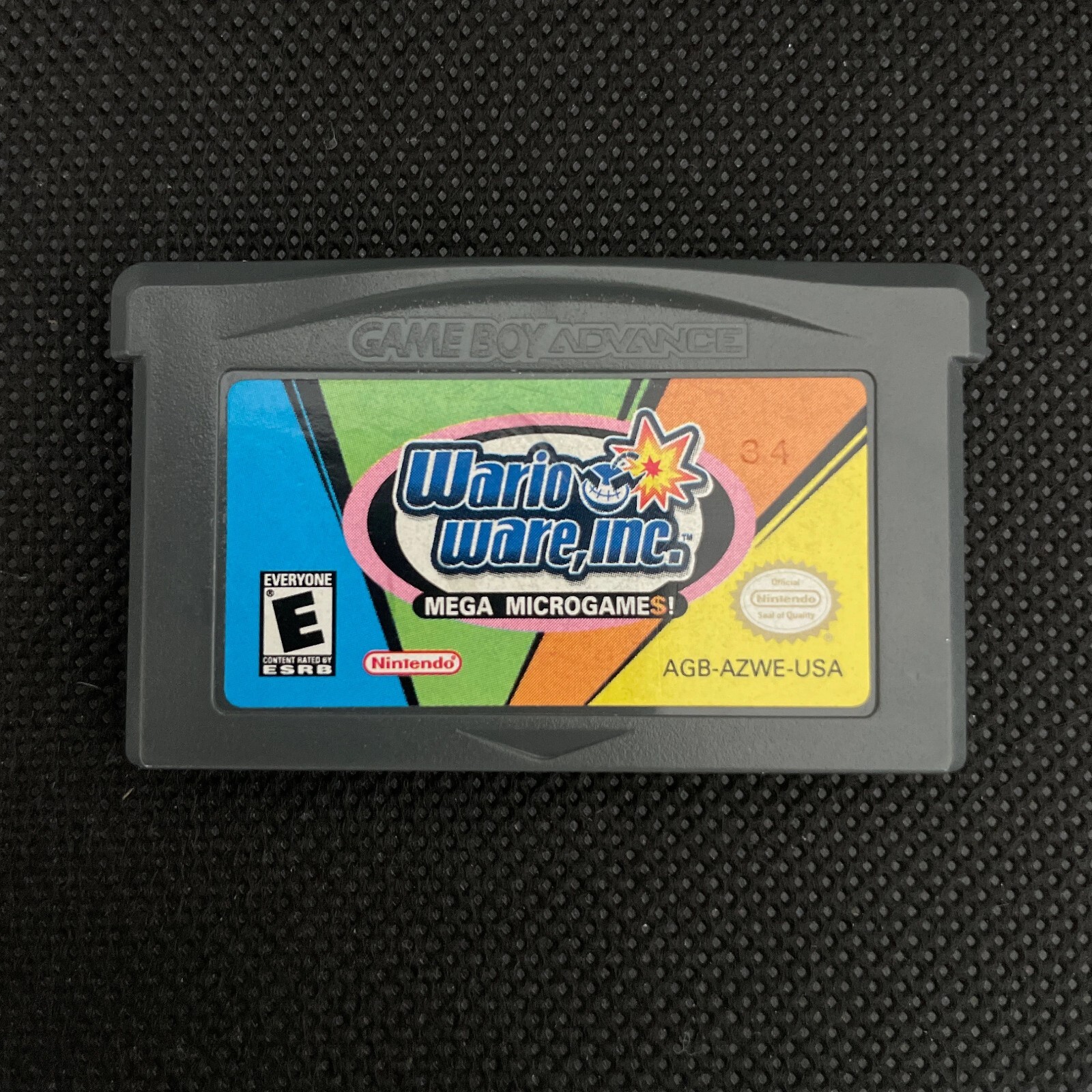Wario Ware, Inc Mega Microgames for Nintendo Gameboy Advance | eBay
