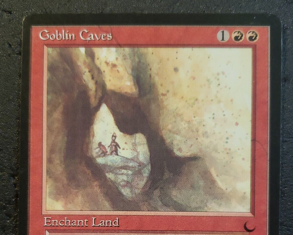 Goblin Caves The Dark UN-PLAYED Red MAGIC THE GATHERING MTG CARD ...