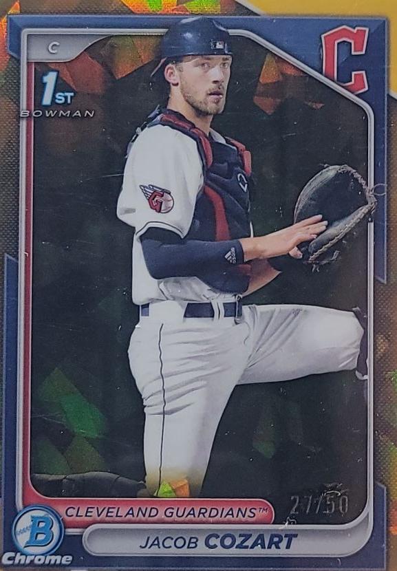 2024 Bowman Chrome Draft Sapphire Edition - Jacob Cozart #BDC-30 Gold ...