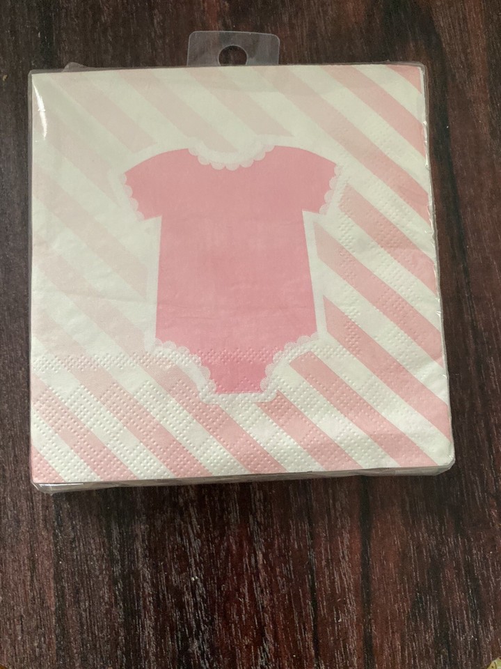 20 Ppl Serving, Baby Shower Set. Baby Girl | eBay