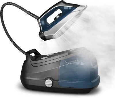 Rowenta Perfect Steam Pro 1800W Fast Heat Up Steam Iron - Blue ...