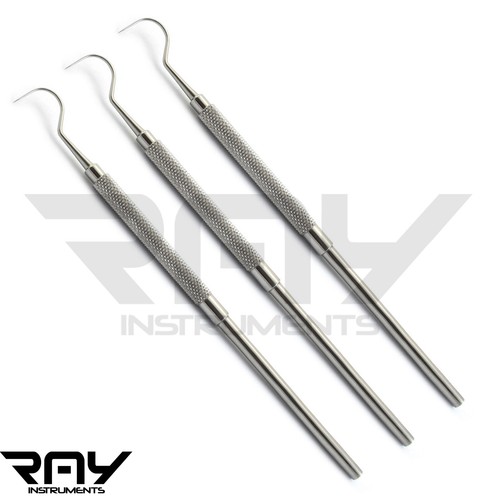 Explorer 23 Probe Shepherd Hook Tartar Remover Periodontal Lab Pick ...