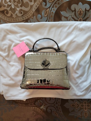 Kate Spade Romy Met Croc Embossed PXRUA899 | eBay