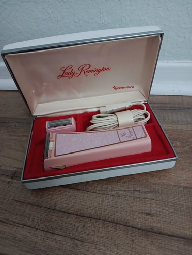 Vintage Lady Remington Electric Razor Sperry Rand Original Case | eBay