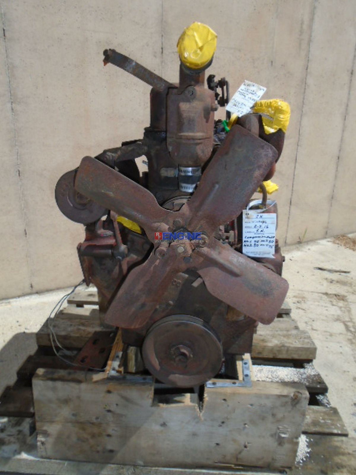 International C152 Engine Long Block Cranking Core 1618197YW | eBay