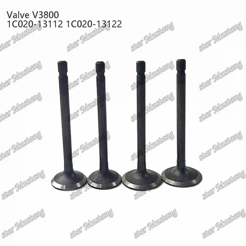 V3800 Engine Valve 1C020-13112 1C020-13122 Suitable For Kubota Engine ...