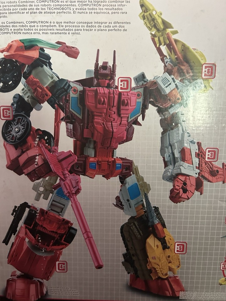 Hasbro Transformers Combiner Wars Computron Box Set Superion Action Figure NIB | eBay