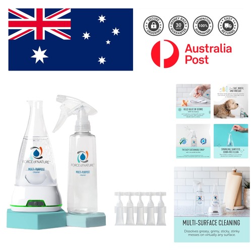 Sustainable Disinfectant Spray Kit - 12 Oz Cleaner with 5 Eco-Friendly ...