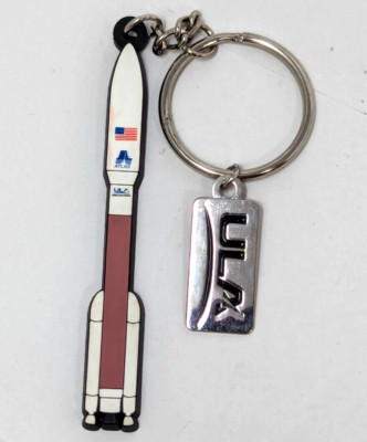 ULA United Launch Alliance Atlas Rocket Space Shuttle Souvenir Keychain ...