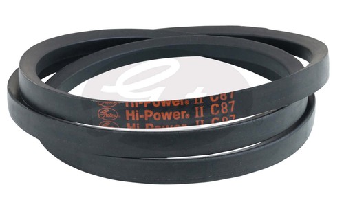 Gates C87 (9004-2087) Hi-Power II Classical Wrapped V Belt C Section | eBay