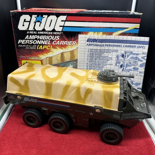 APC Amphibious Personnel Carrier 100% Complete GI Joe 1983 Hasbro ...