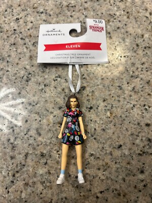 Stranger Things 11 Eleven Christmas Ornament In Package Hallmark New ...