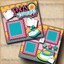 POTTY TRAINING ~ girl 2 premade scrapbook pages paper piecing layout ...