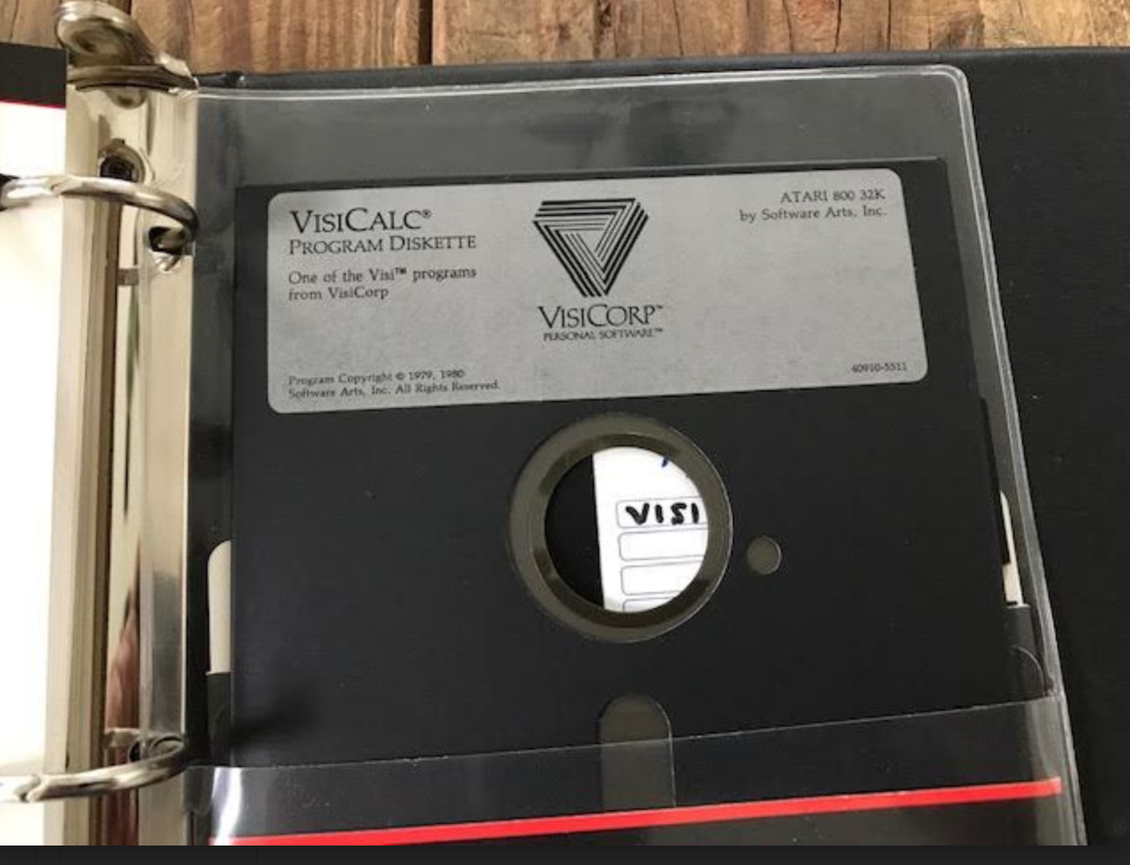 CLASSIC: VisiCalc by VisiCorp for Atari 400/800 | eBay