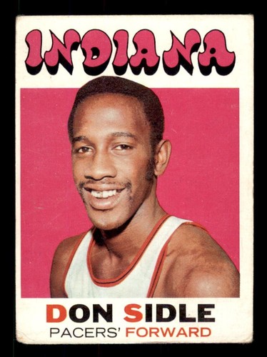 1971 Topps Basketball #161 Don Sidle GD *e1 | eBay