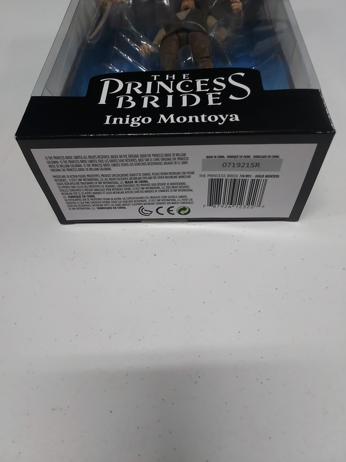 The Princess Bride Inigo Montoya Mandi Patinkin 7" Action Figure ...