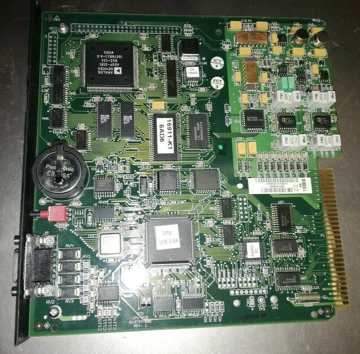 ABB 616016-T2-09231 CPU Type 2 module for ABB PCD 2000 Recloser Power ...