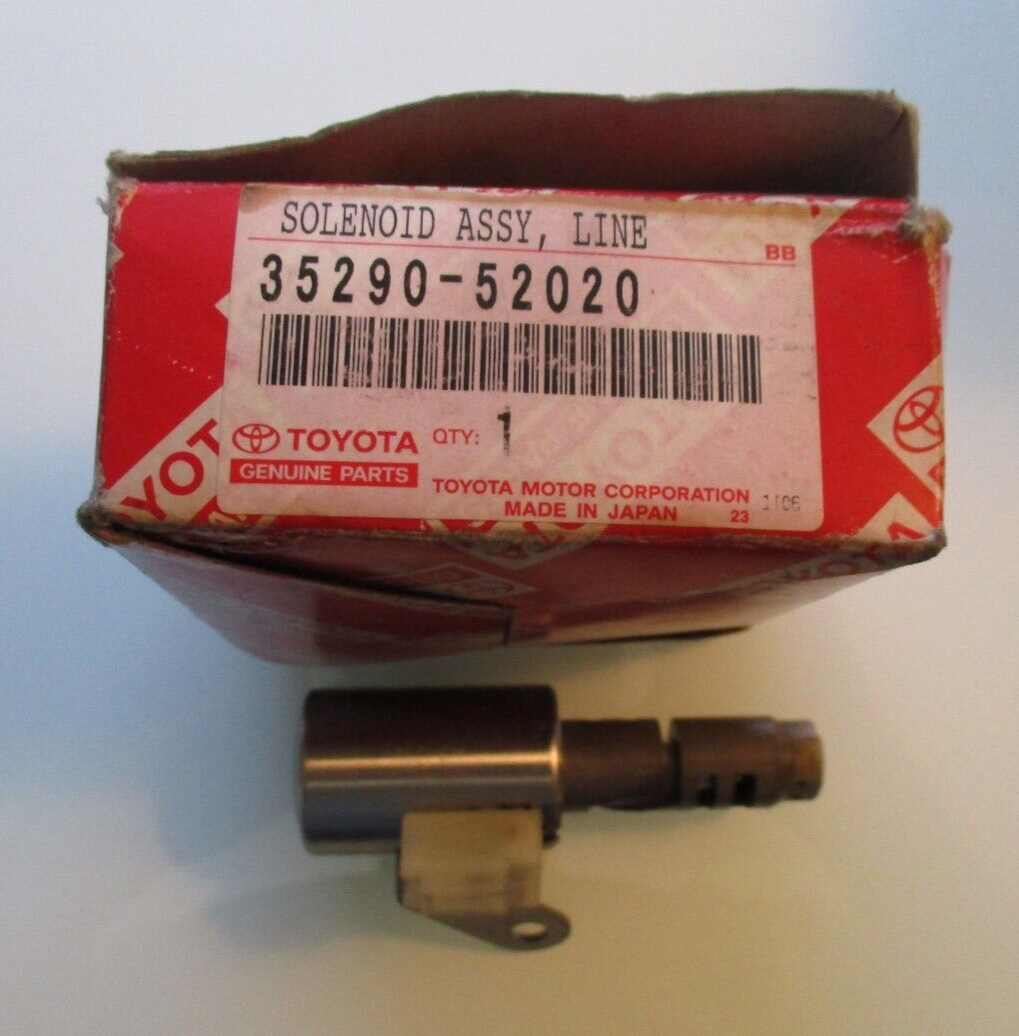 Genuine Toyota SOLENOID ASSY, LINE PRESSURE CONTROL 35290-52020 OEM | eBay