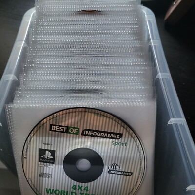 PS1 PlayStation One Disk Disc Only PAL Choose Game Retro Vintage Gaming ...