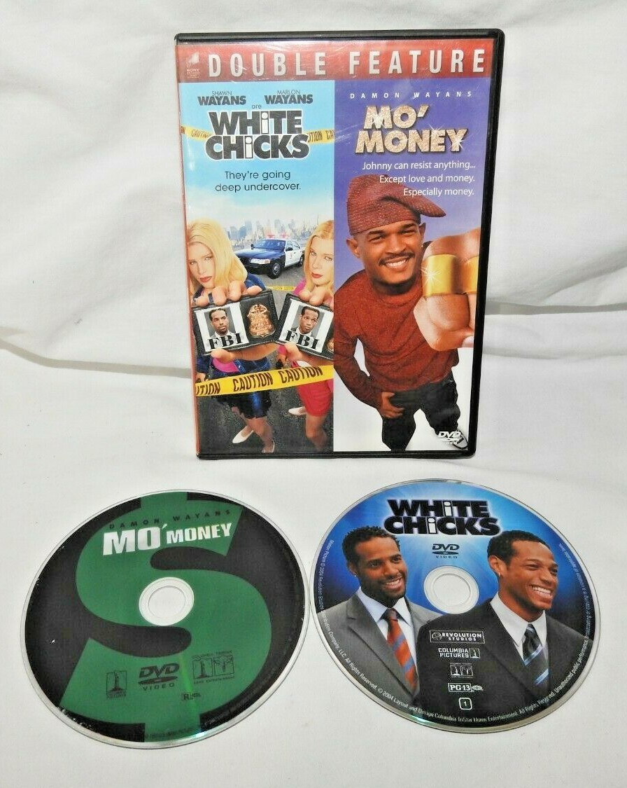 White Chicks Cover White Chicks / Mo' Money Double Feature (DVD) VG