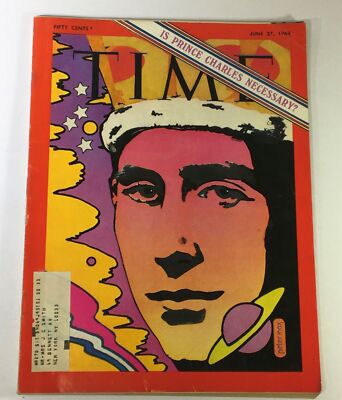 VTG Time Magazine June 27 1969 - Is Prince Charles Necessary? | eBay
