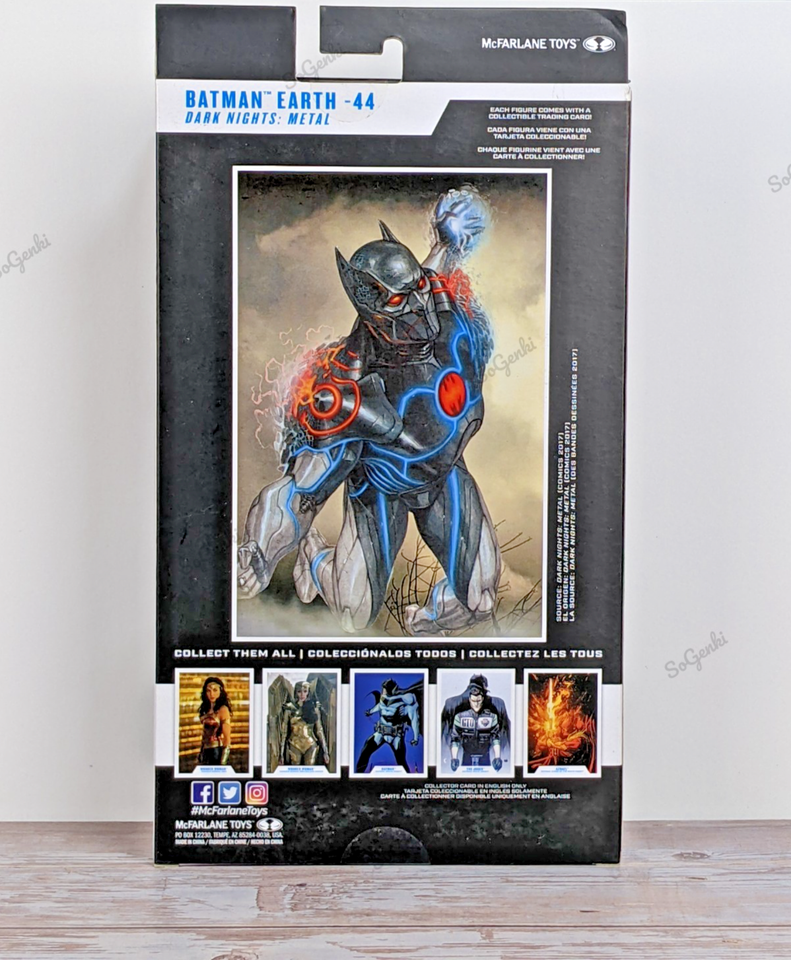 DC Multiverse Batman Earth 44 Dark Knight Metal Action Figure McFarlane ...