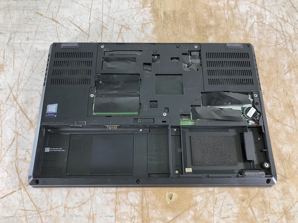 LENOVO THINKPAD P52 i7-8850H @ 2.60GHz, 12GB RAM, NO HDD/OS - (FOR ...