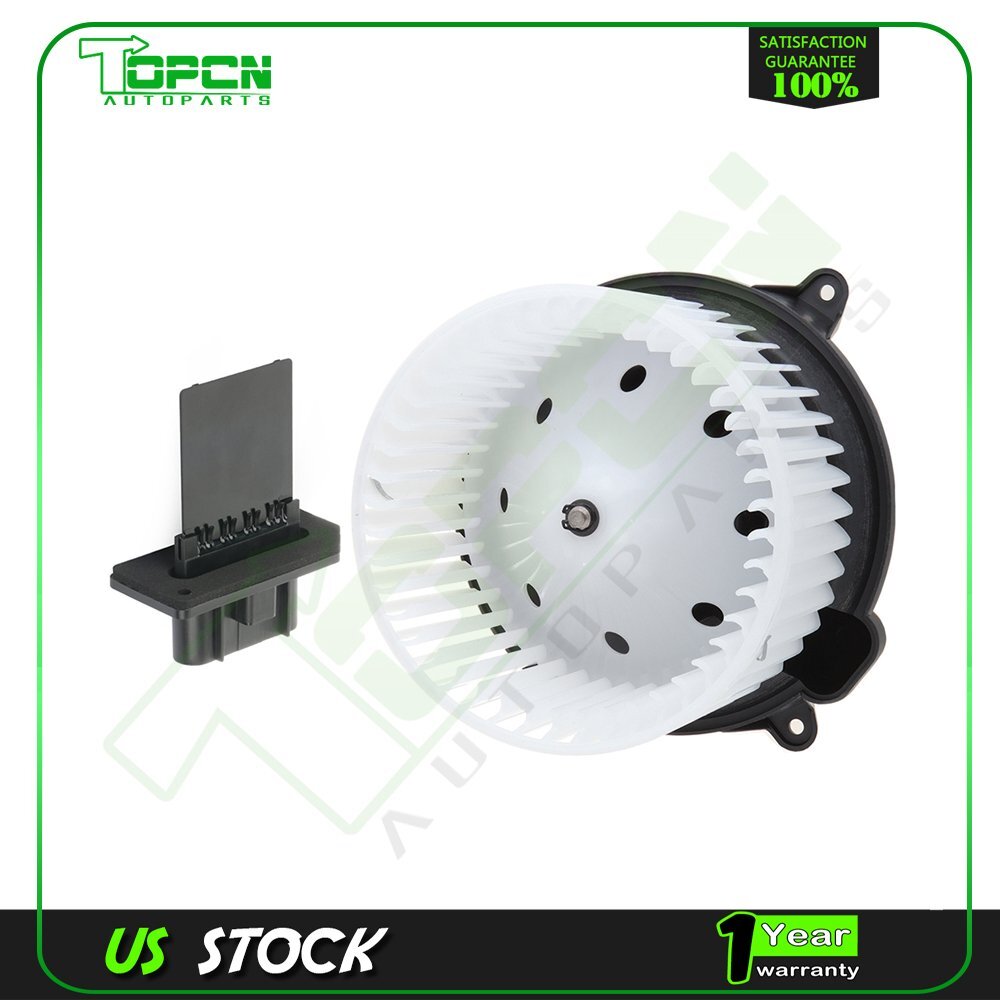 Blower Motor and Resistor Front For 2003 04-06 Lincoln Navigator/Ford ...