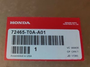 Genuine OEM Honda 72465-T0A-A01 Front Door Sash Molding Assy 2012-2016 ...