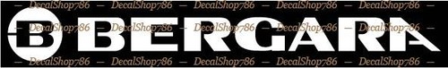 Bergara Firearms - Hunting/Outdoor Sports - Vinyl Die-Cut Peel N' Stick ...