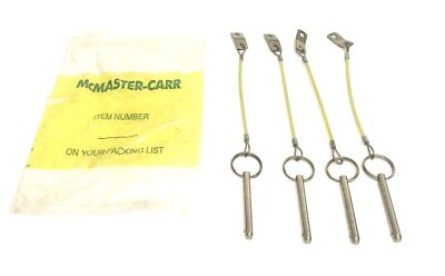 McMaster-Carr Quick Release Pin 2.52X0.24 Inch [Lot of 4] NOS | eBay