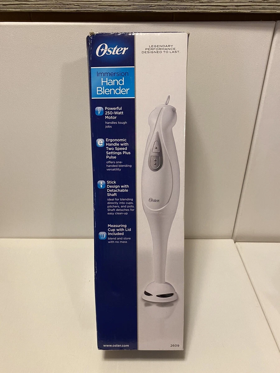 1 Oster 2609 Hand Blender For 220 Volts Oster® White Hand Blender With ...