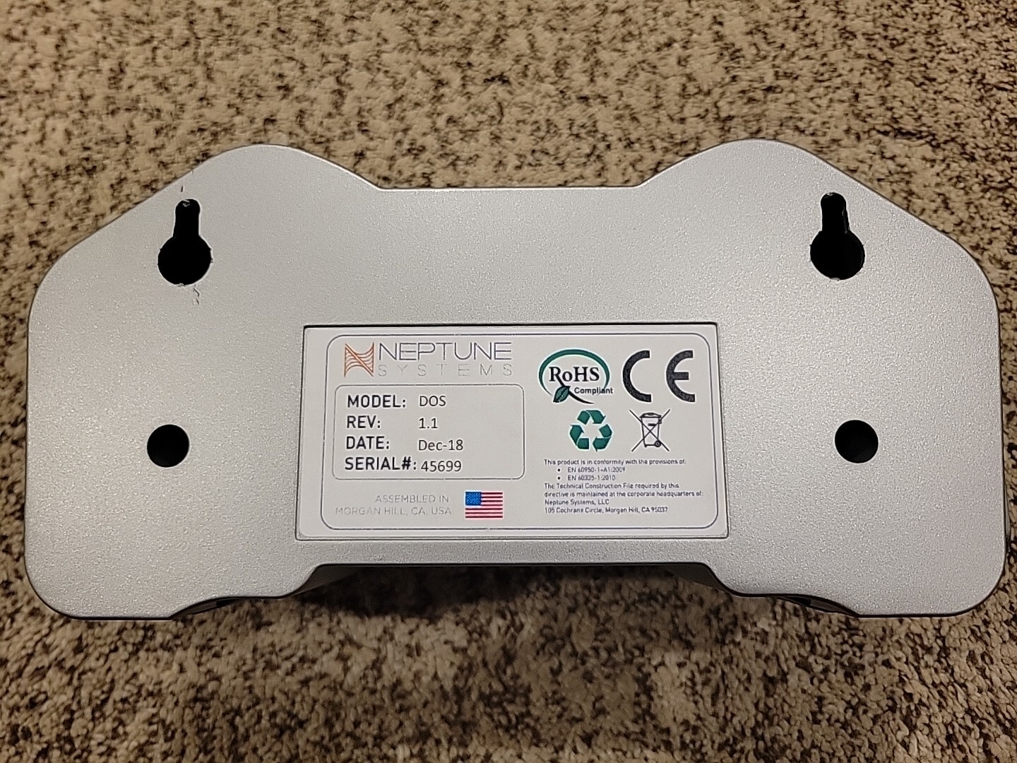 Neptune Systems Apex DOS dosing pump And DDR Dual Dosing Reservoir ...