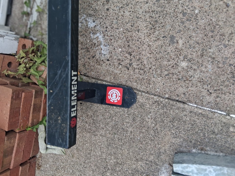 Used Element Skateboarding Grind Rail Flat Bar Obstacle Adjustable 6'L 821301844410| eBay