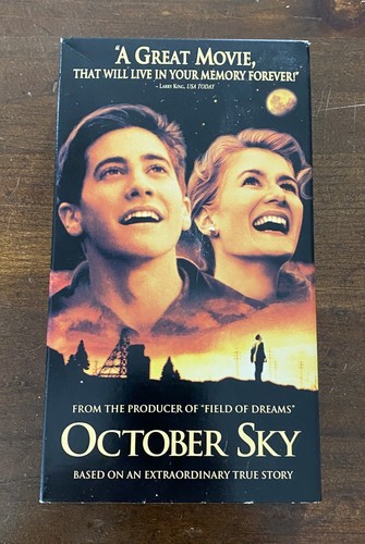 OCTOBER SKY (1999) VHS Universal 84561 PG ~~ Prior Superstar Rental ...