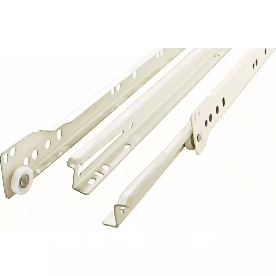22 In. Bottom Mount Self-Closing Drawer Slides (1 Pair, 2-Piece Set ...