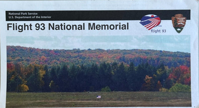 2007 FLIGHT 93 MEMORIAL NATIONAL PARK SERVICE UNIGRID BROCHURE 9/11 Out ...