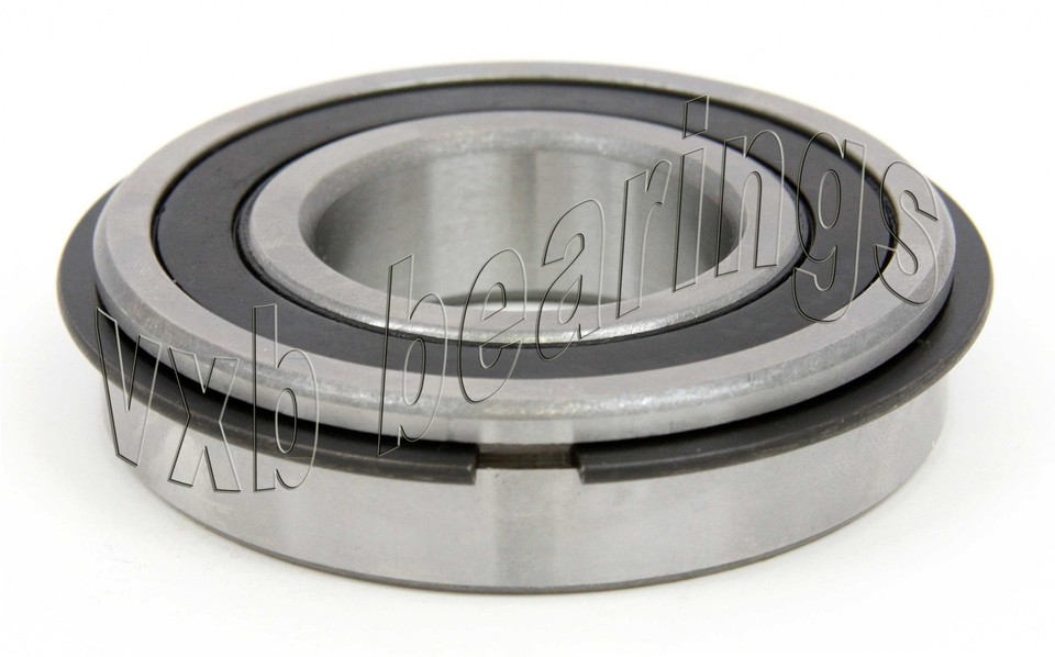 6204RSNR Sealed Bearing 6204RS NR w/C Clip/Snap Ring | eBay