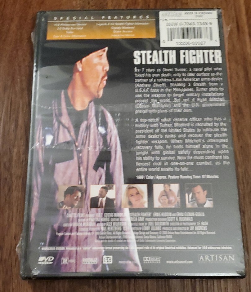 Stealth Fighter DVD Ice-T New 12236101673 | eBay