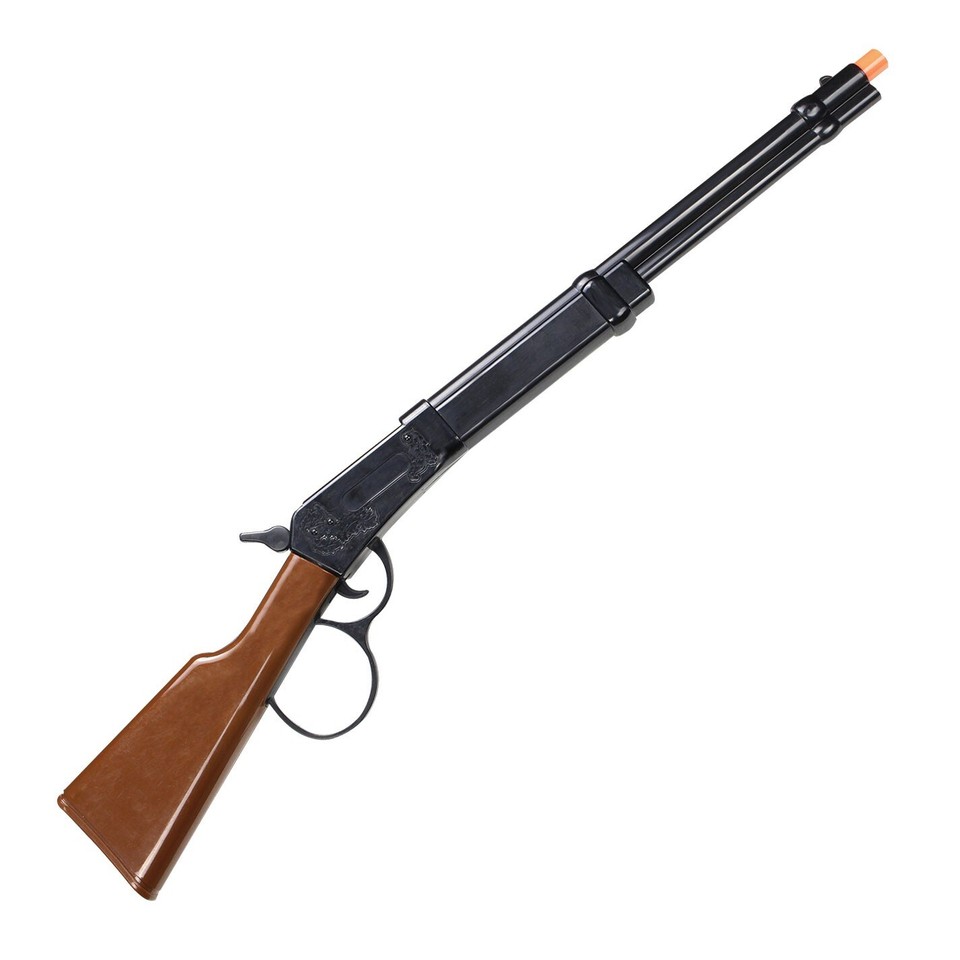 25" Lever Action Dart Suction Cup Rifle Western Cowboy Toy Hunting Air ...