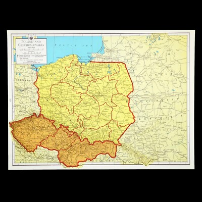 Pre-1900 - Map Of Poland