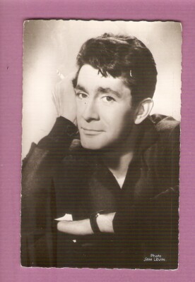 Jean-Claude PASCAL carte postale vintage CINEMA Ed Globe( Ph:Sam LEVIN ...