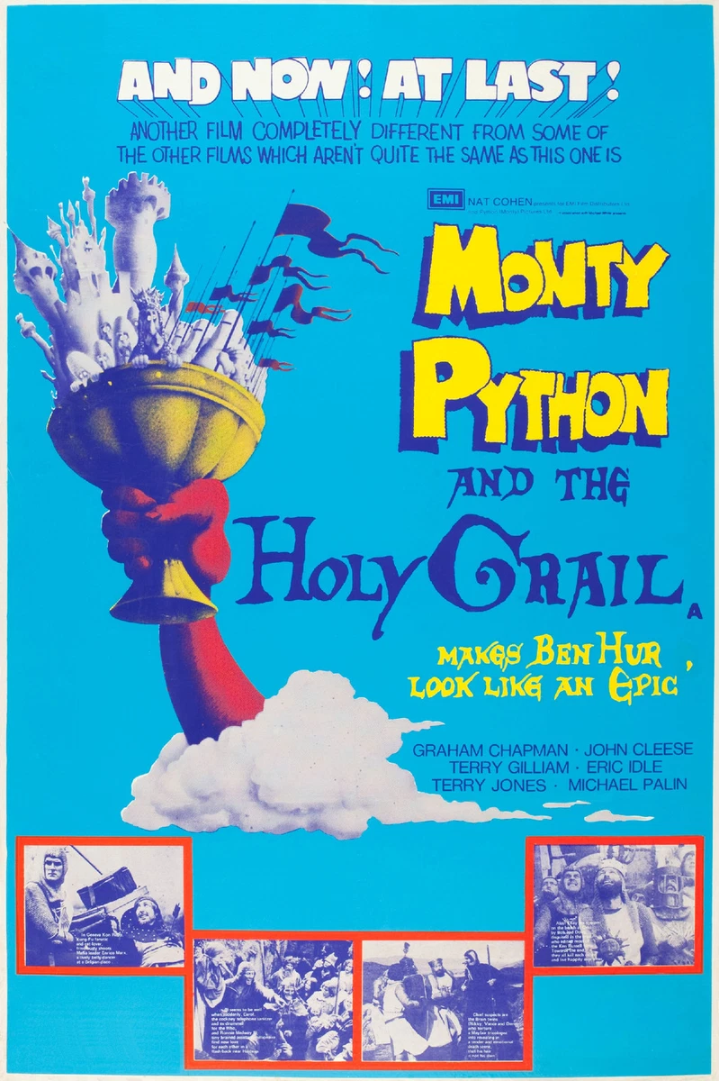 Monty Python And The Holy Grail Movie Poster