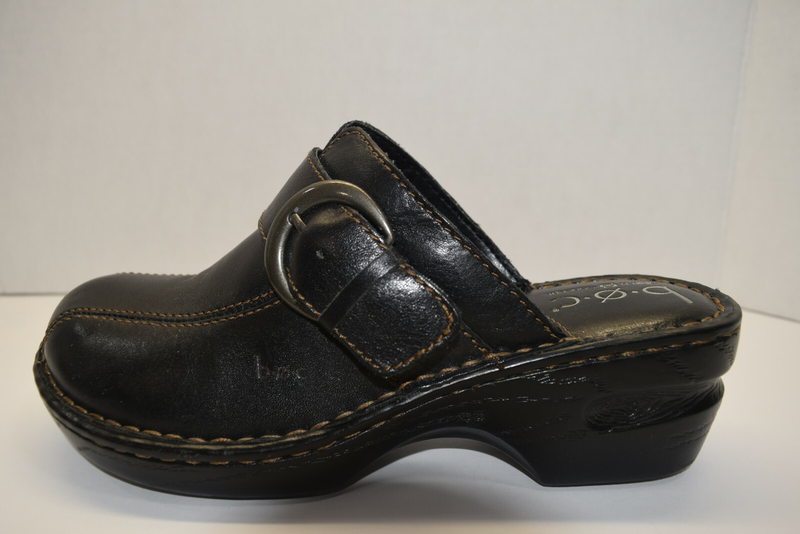 Womens Clogs Born Concept Brown Color Size 7 - Gem