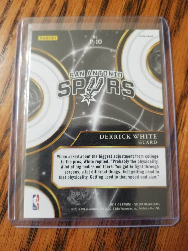 2017-18 Panini SELECT Phenomenon DERRICK WHITE Rookie Card RC Boston ...