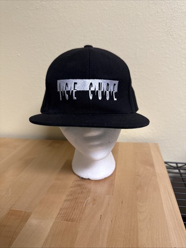 Ice Cube "Tour" Yupoong Authentic Black Snapback Adjustable Hat logo | eBay