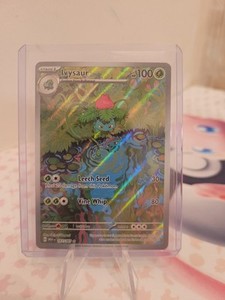 Ivysaur 2023 Scarlet & Violet: 151 #167/165 Illustration Rare Price ...