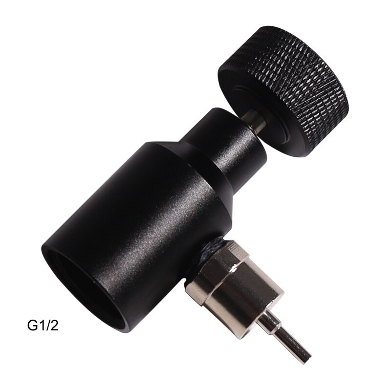 Airsoft Refillable Needle Charge Adaptor Fit Sodastream Cylinder CO2 ...